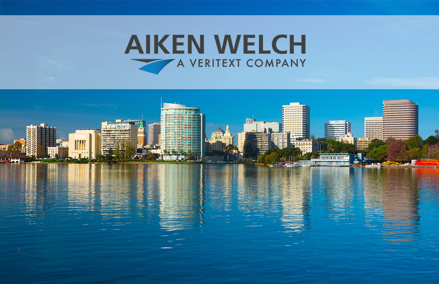 Veritext Welcomes Sacramento's Aiken Welch Court Reporters