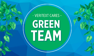 Veritext Cares About Being A Green Court Reporting Company