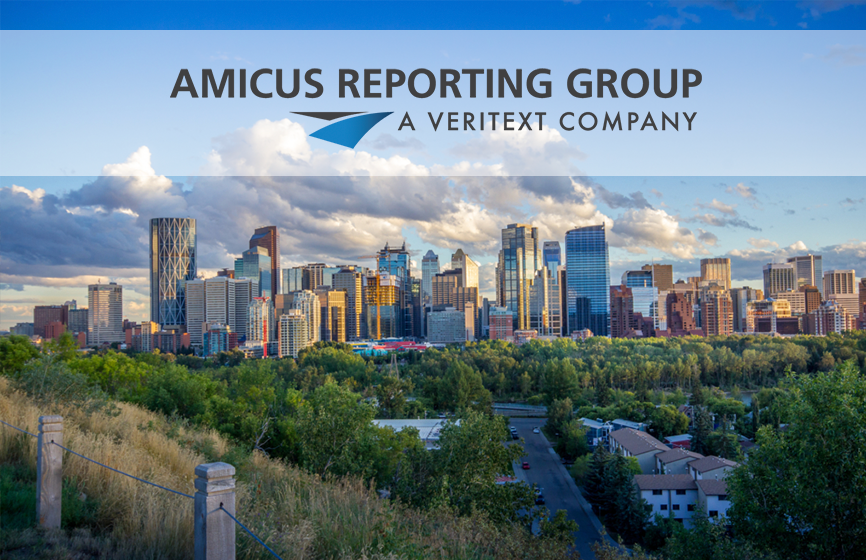 Veritext Welcomes Calgary, Alberta's Amicus Reporting Group