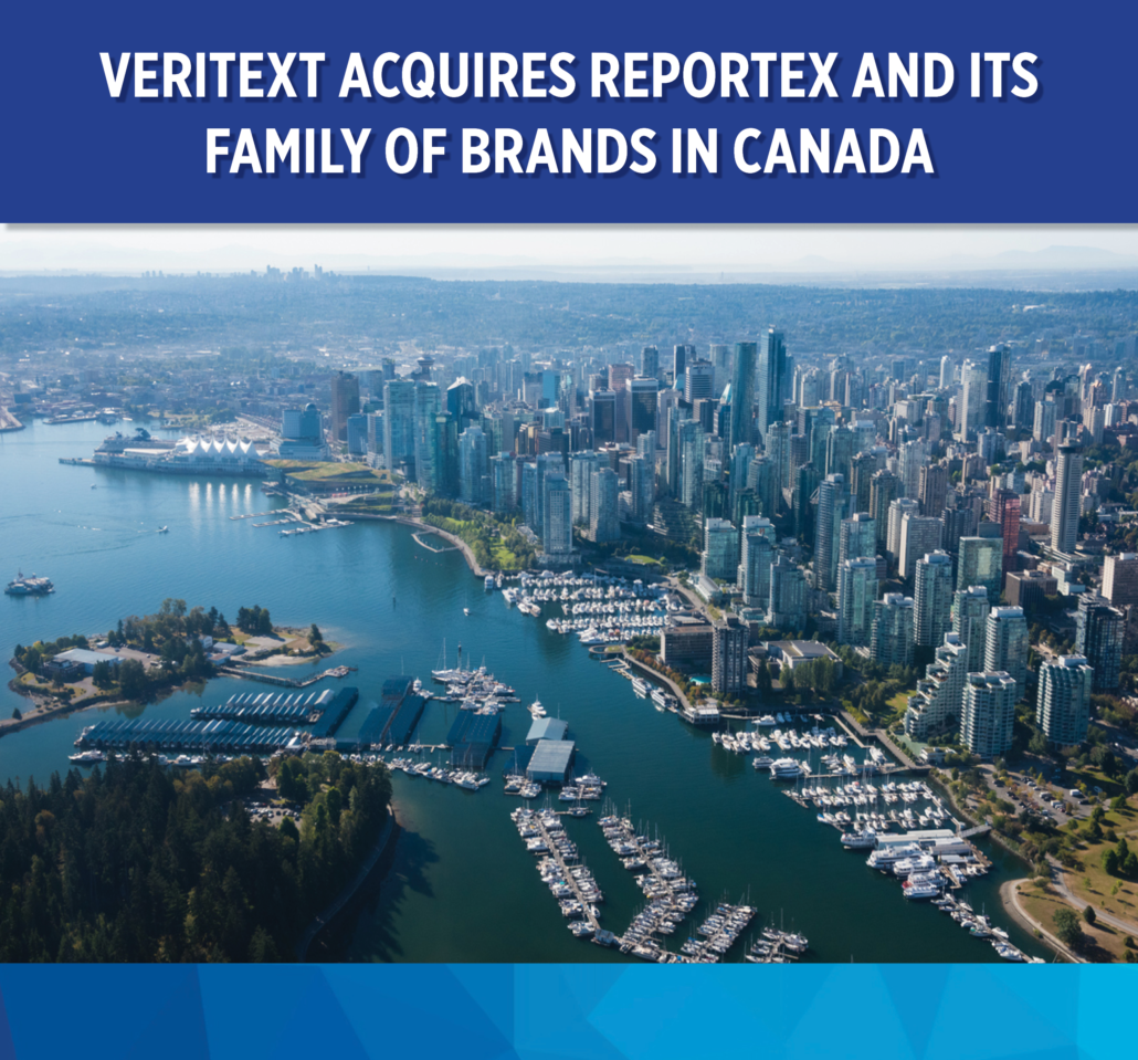 Veritext Legal Solutions Acquires Reportex in British Columbia ...
